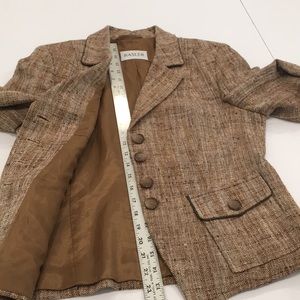 Basler | Jackets & Coats | Basler Silk And Linen Career Blazer | Poshmark